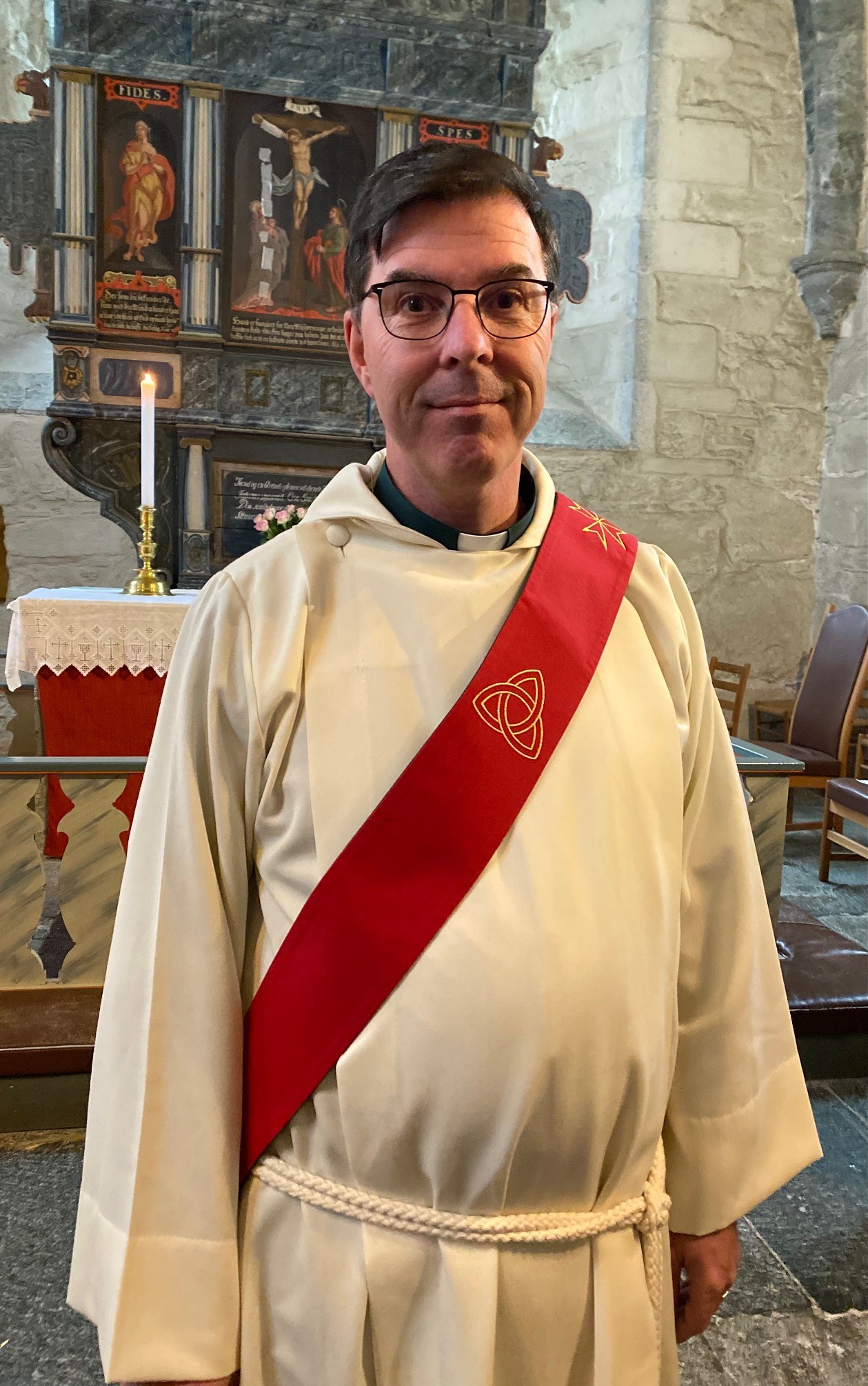 Arvid Kaspersen vigslet til diakon - Stavanger bispedømme