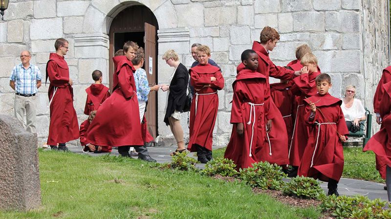 Aftensang med St.Hallvard-guttene - Gamlebyen og Grønland menighet